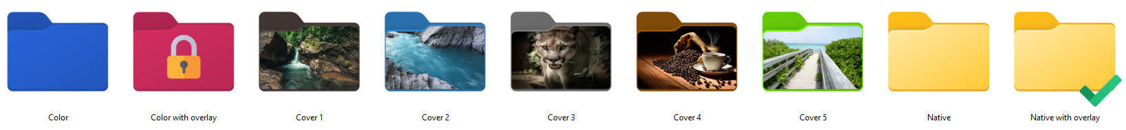 Introducing cover images! – Windows 11 Folder Color Changer