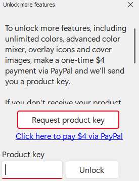 How to license Windows 11 Folder Color Changer – Folder Color Changer