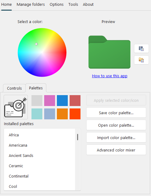 Version history – Folder Color Changer